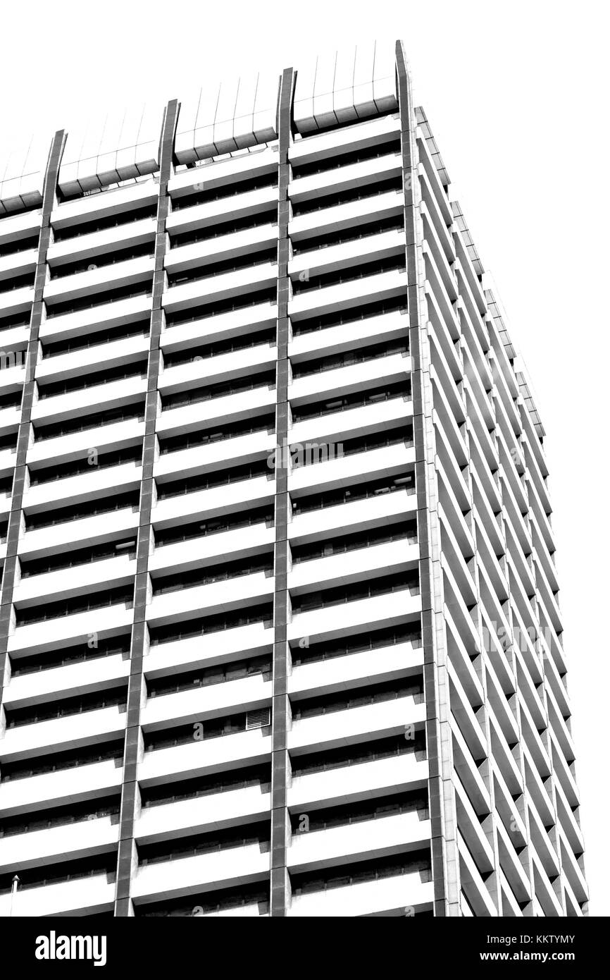 Terrace like building Black and White Stock Photos & Images - Alamy