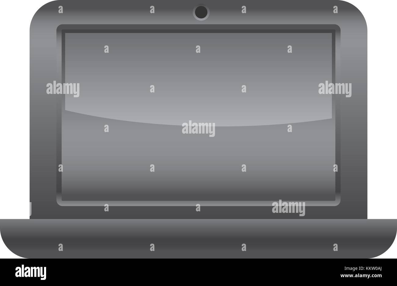 illustration of a laptop Stock Photo - Alamy