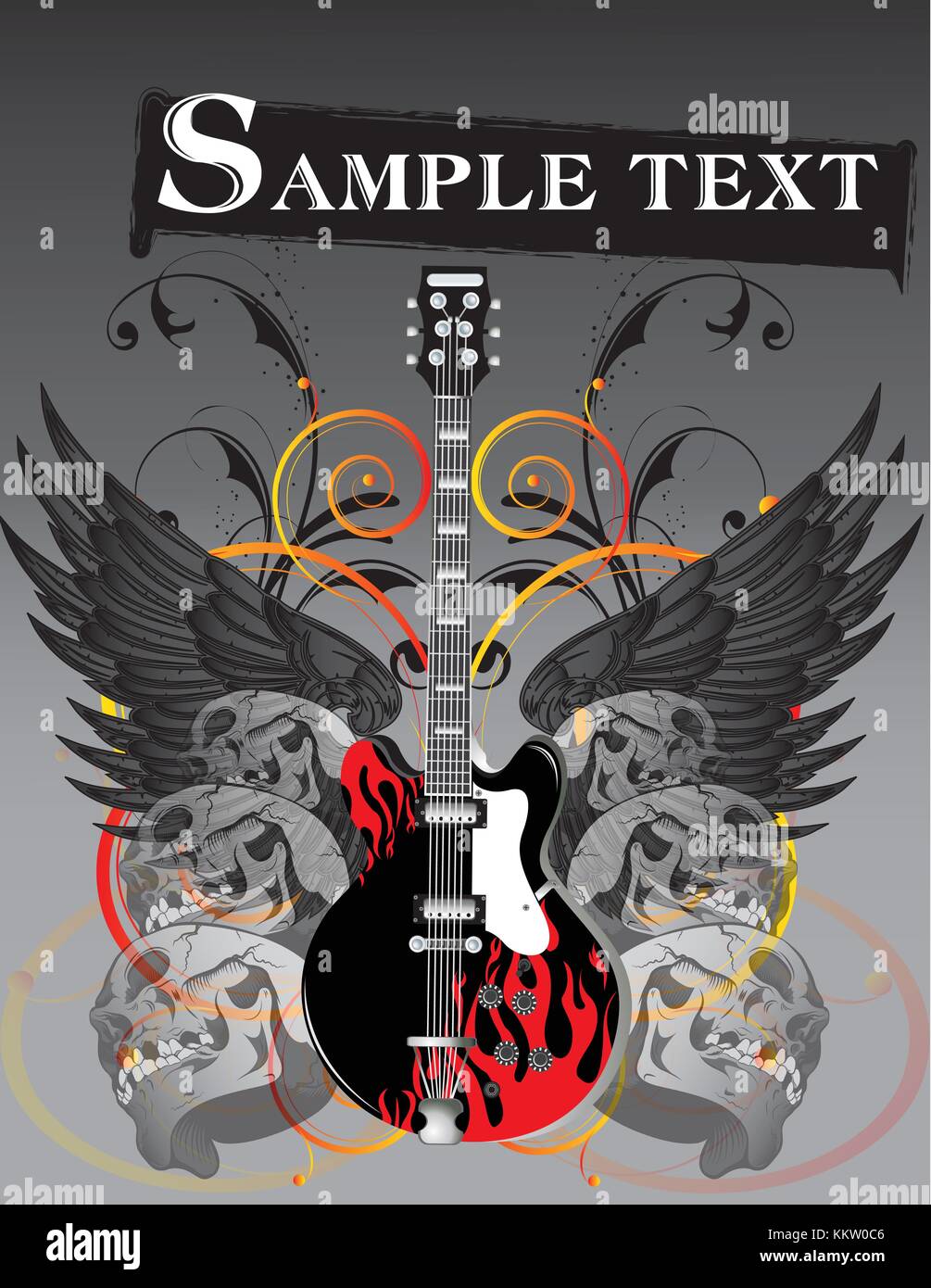 Skulls and wings hi-res stock photography and images - Alamy