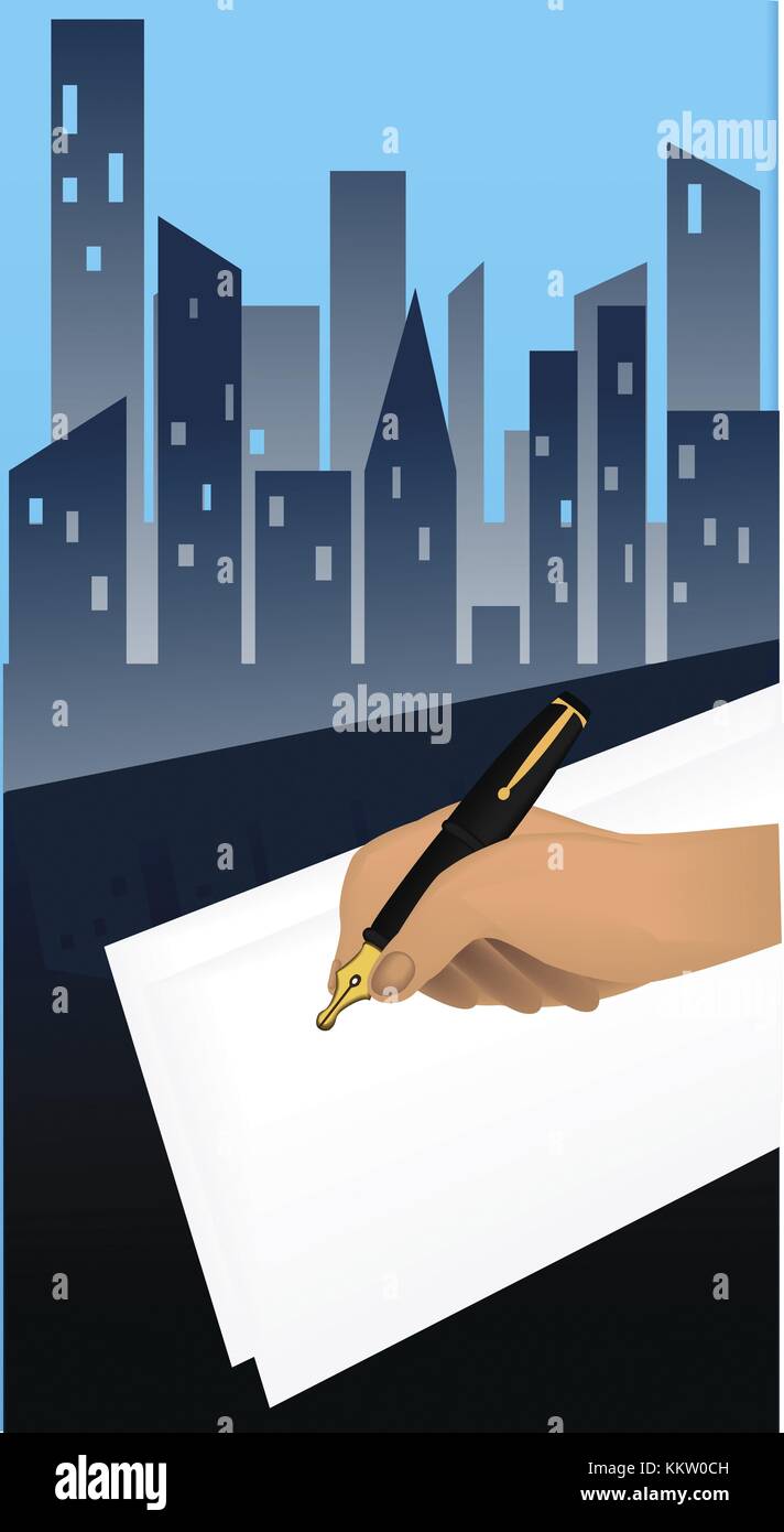 Human hand signing authority document hi-res stock photography and ...