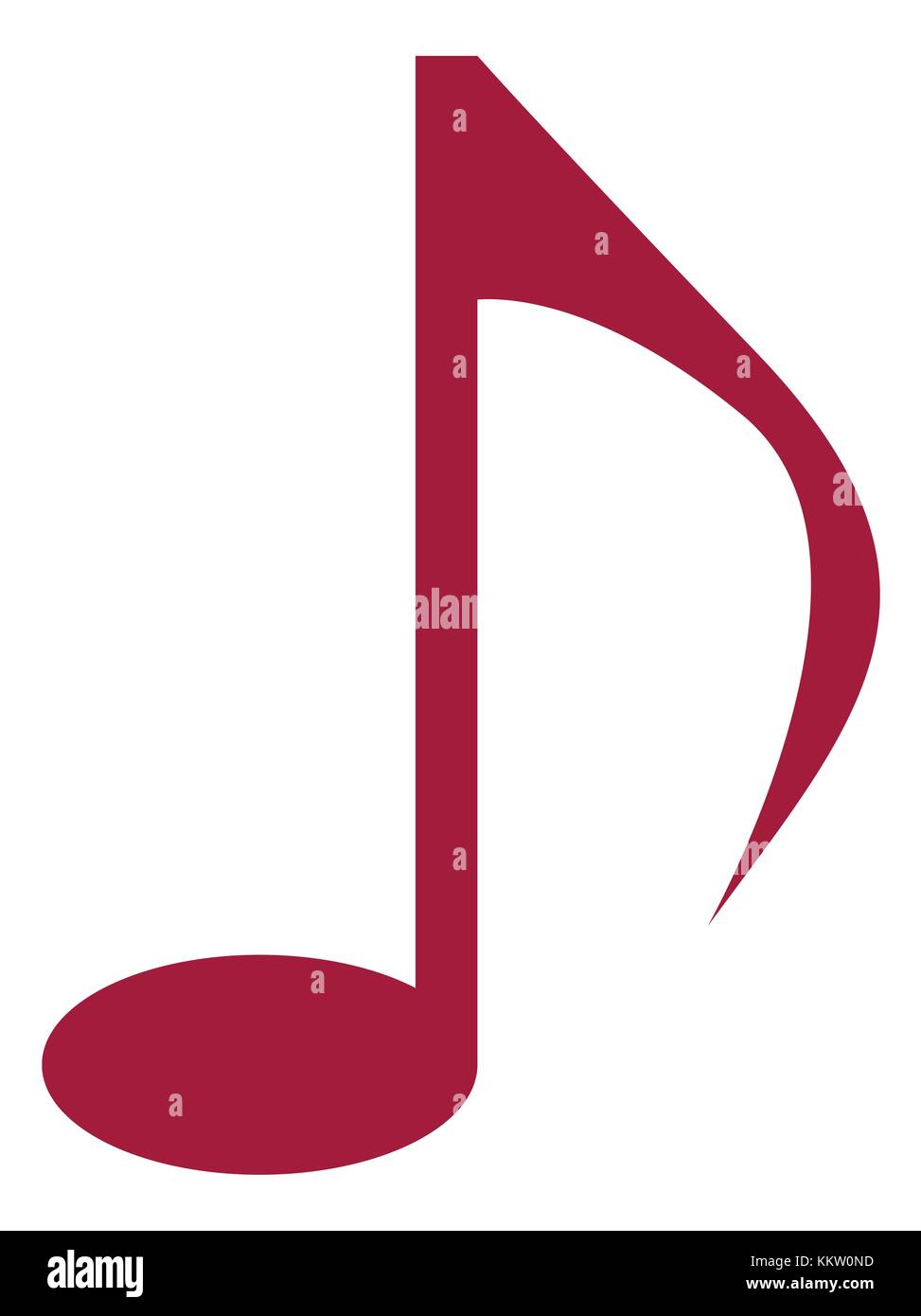 musical notes illustration Stock Photo - Alamy