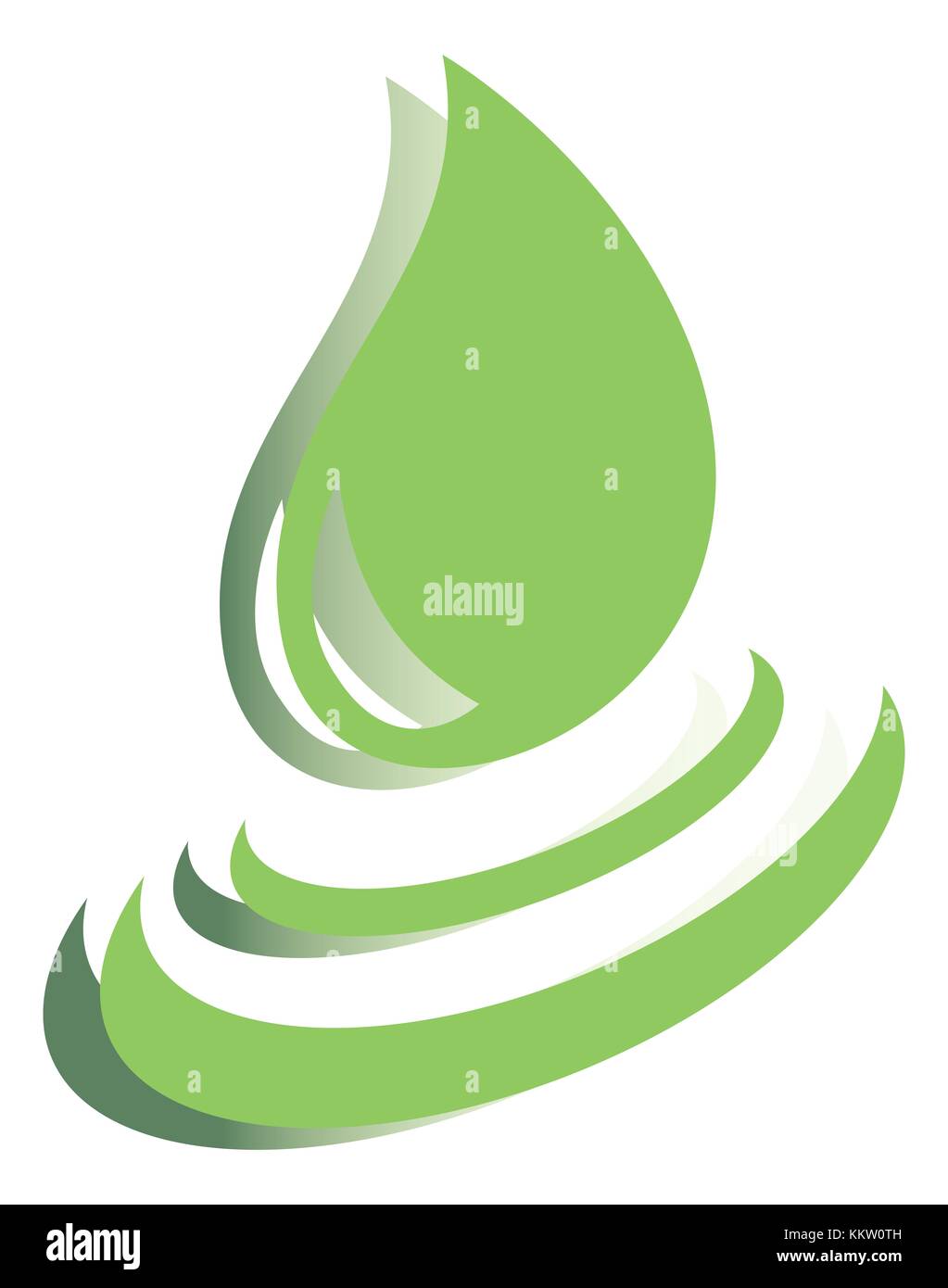 Ecological energy source vector Cut Out Stock Images & Pictures - Alamy