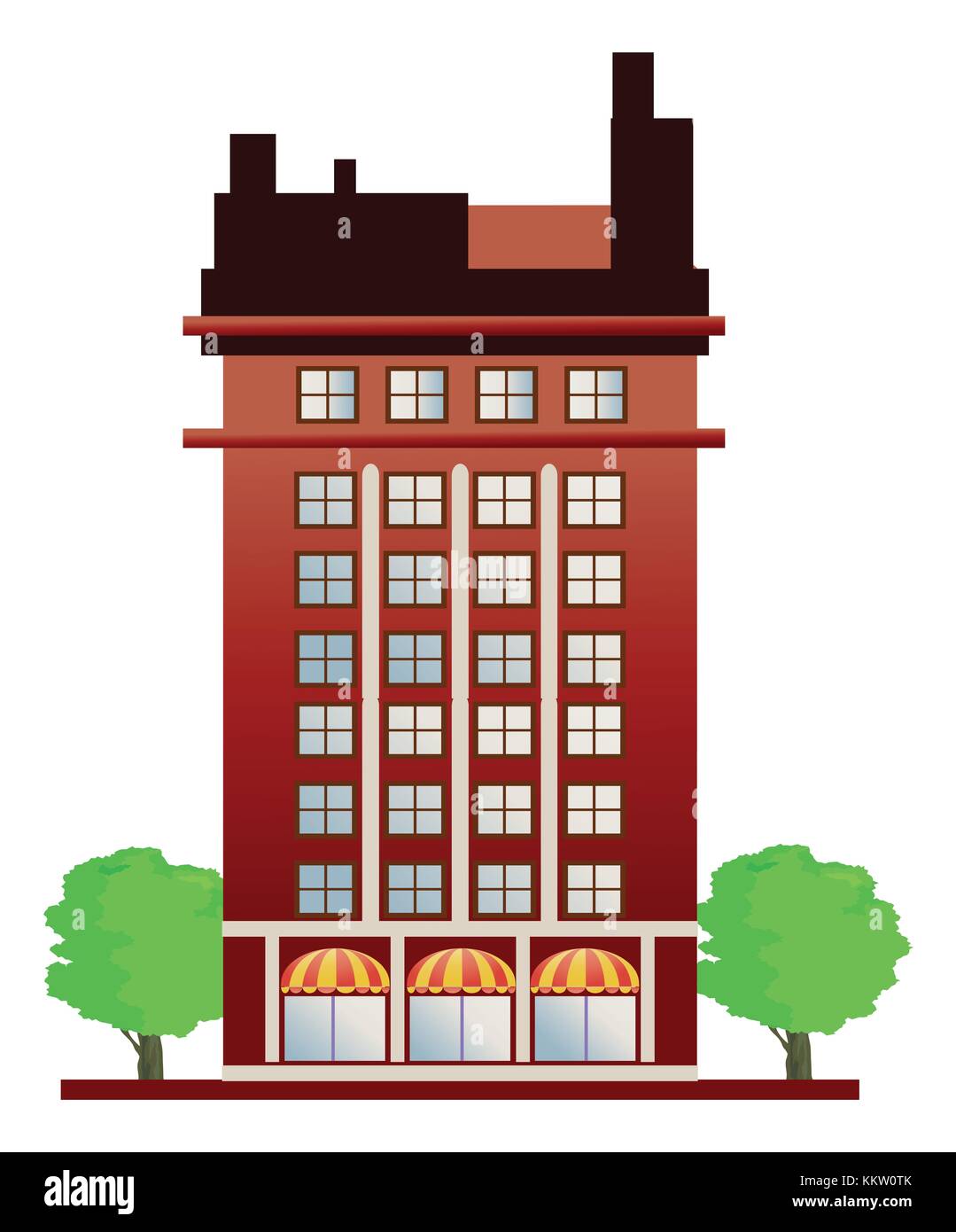 Community buildings building Cut Out Stock Images & Pictures - Alamy