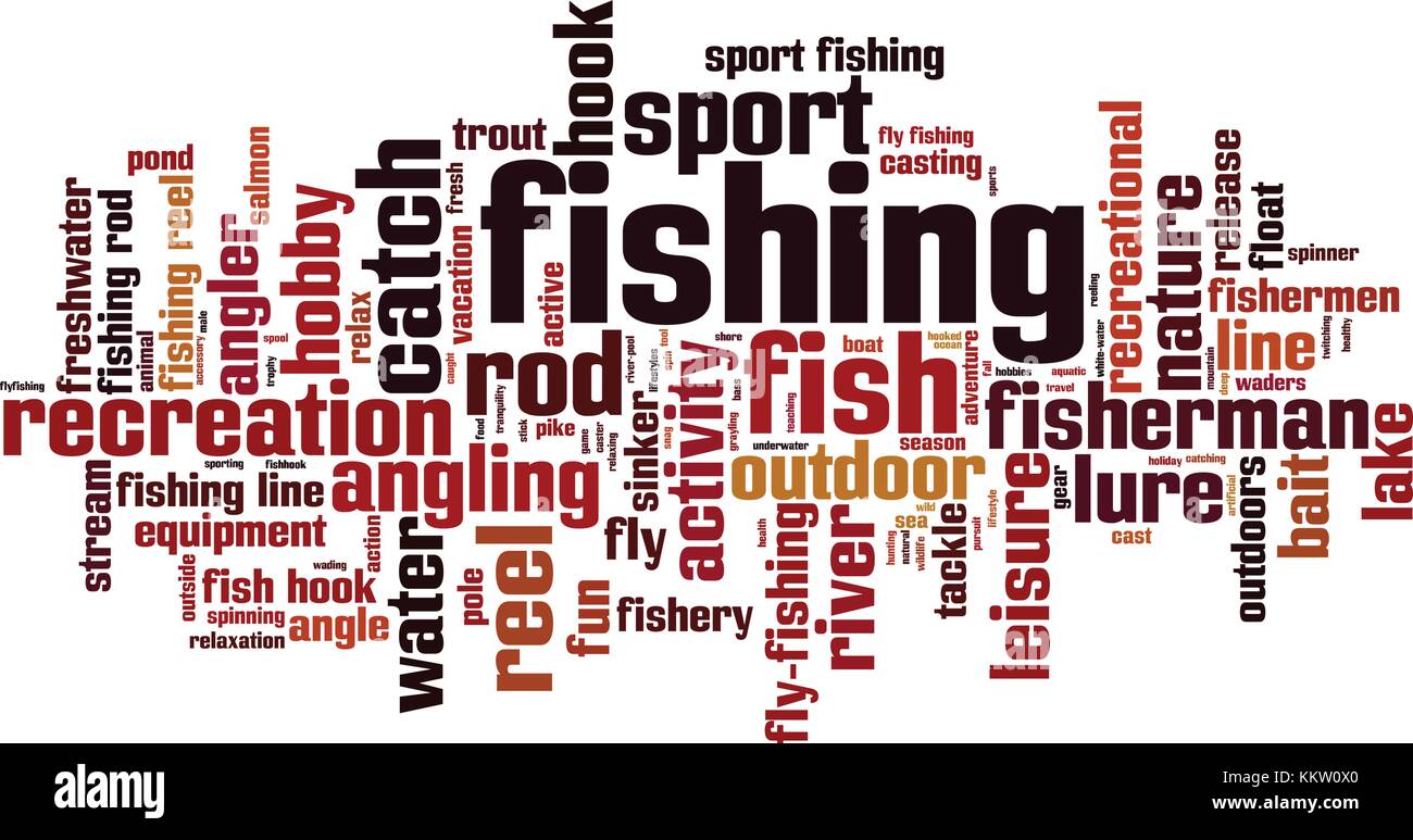 Angler reeling catch Stock Vector Images - Alamy