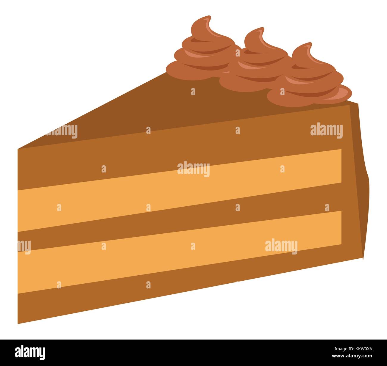 slice of cake food icons Stock Photo - Alamy