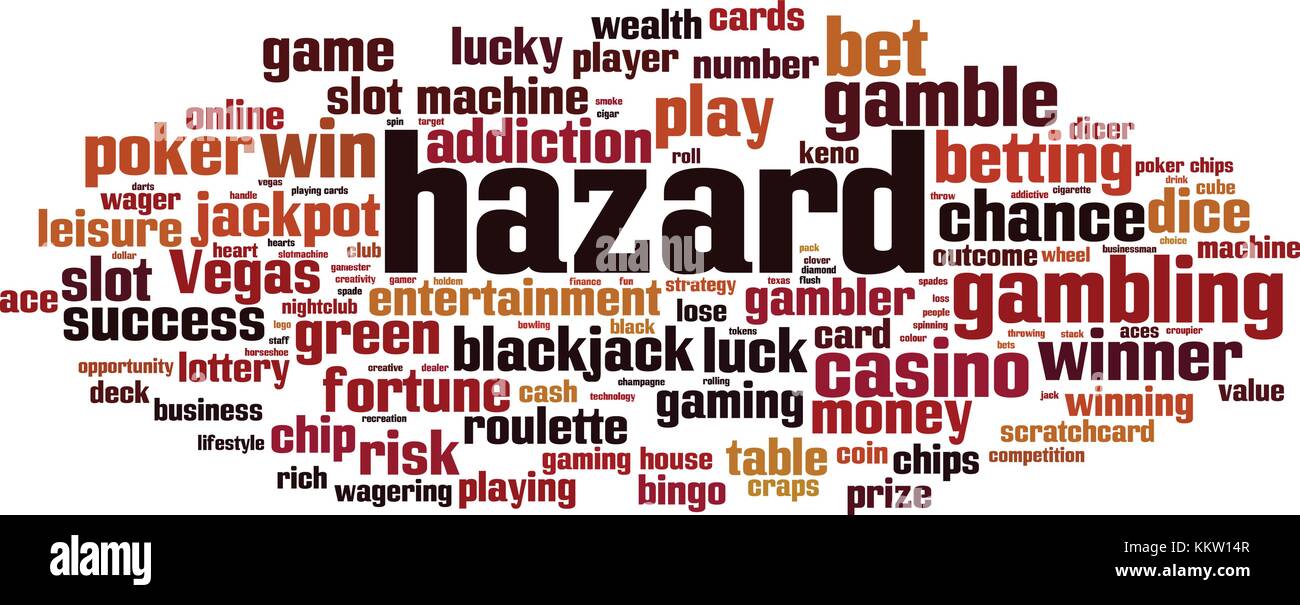 Hazard word cloud concept. Vector illustration Stock Vector Image & Art ...