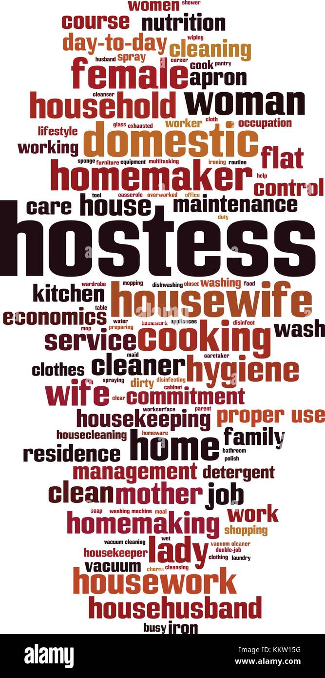 Hostess word cloud concept. Vector illustration Stock Vector Image ... Hostess word cloud concept. Vector illustration Stock Vector Image ...