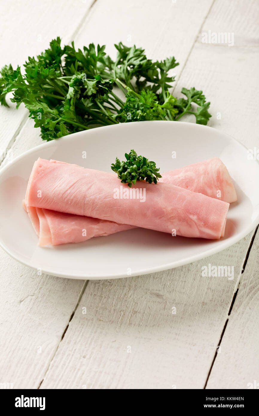 Rolled ham hi-res stock photography and images - Alamy