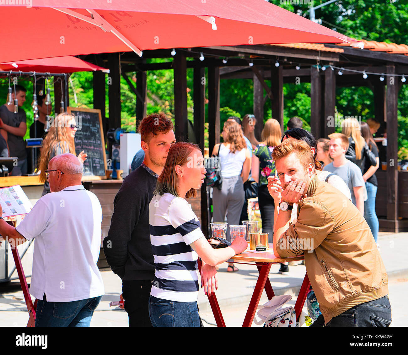 The kitchen restaurant vilnius hi-res stock photography and images - Alamy