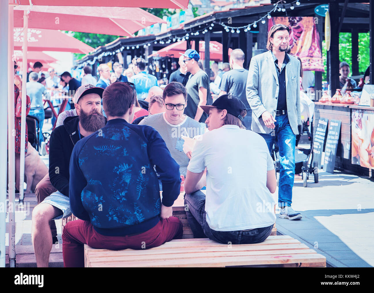 Lithuanian food festival hi-res stock photography and images - Alamy