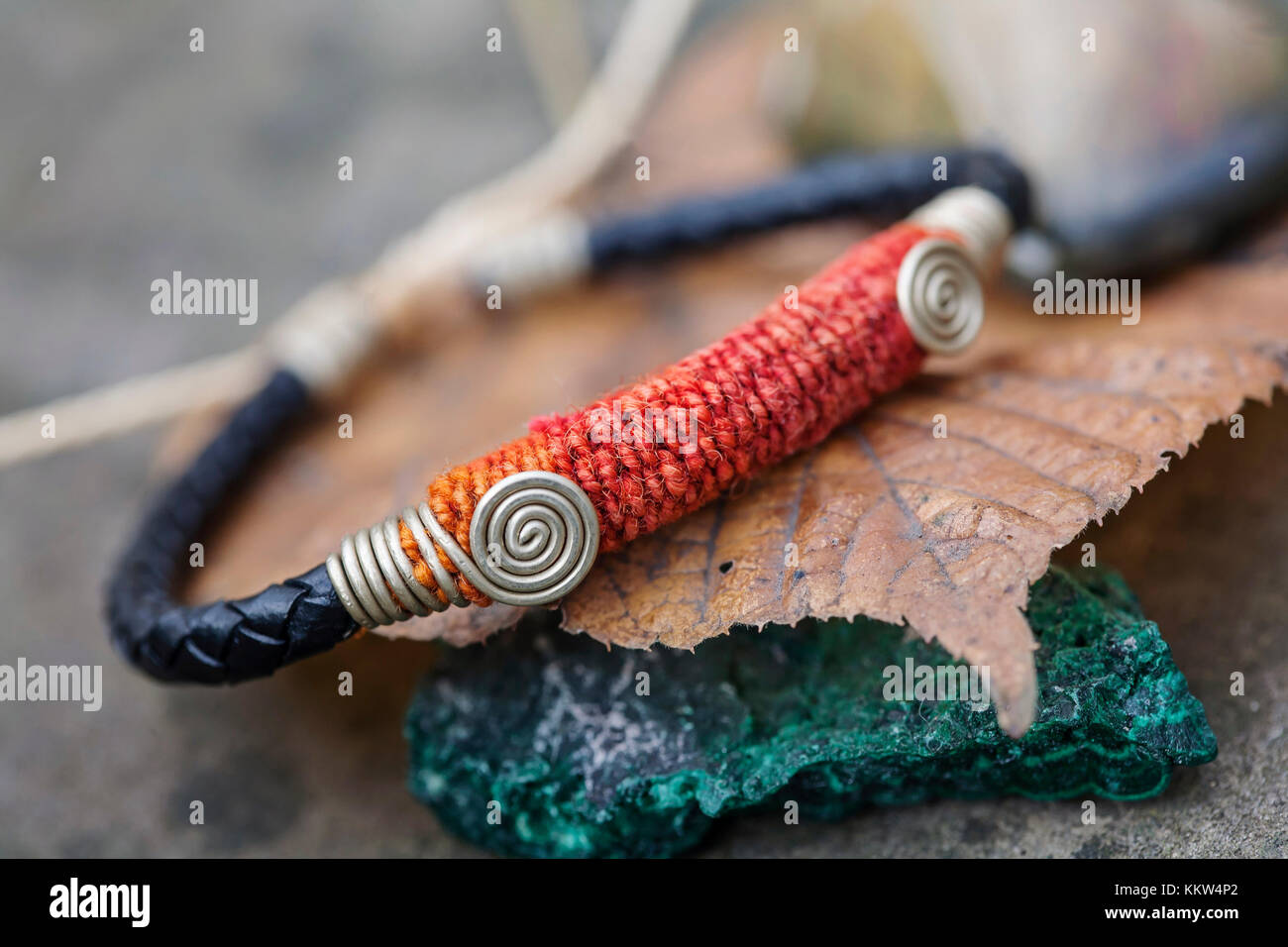 bracelet on natural background Stock Photo - Alamy