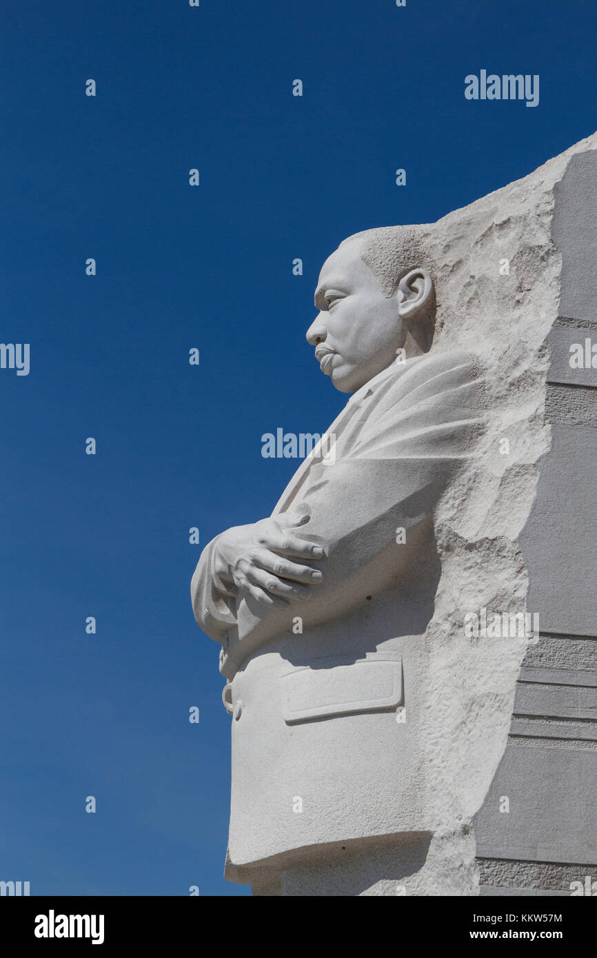 Martin luther king side profile hi-res stock photography and images - Alamy