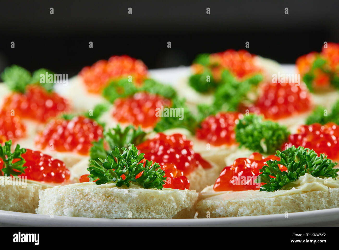 Delicious food on the wooden table Stock Photo - Alamy