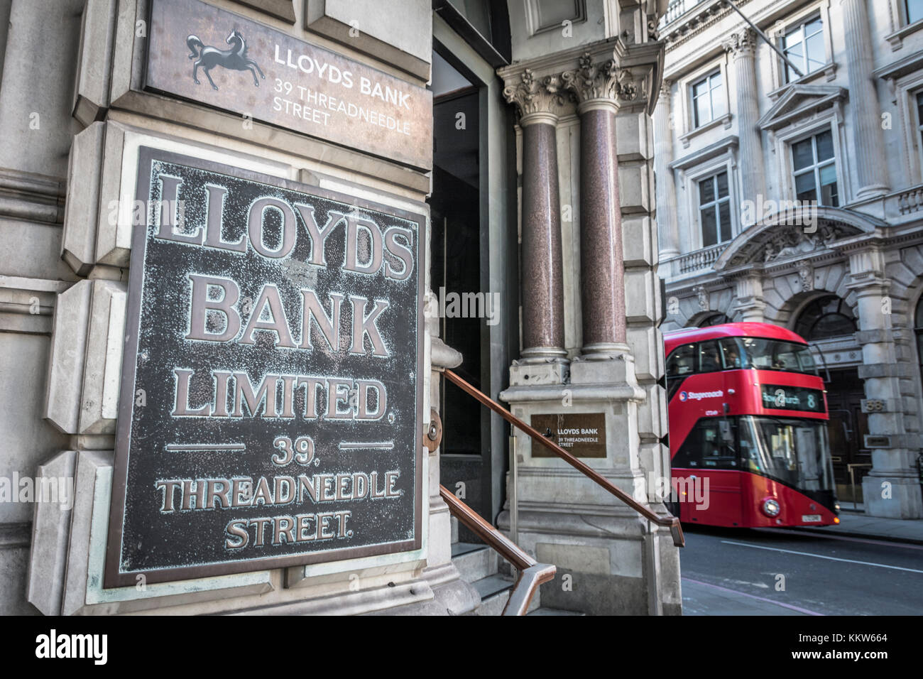 Lloyds bank limited entrance hi-res stock photography and images - Alamy