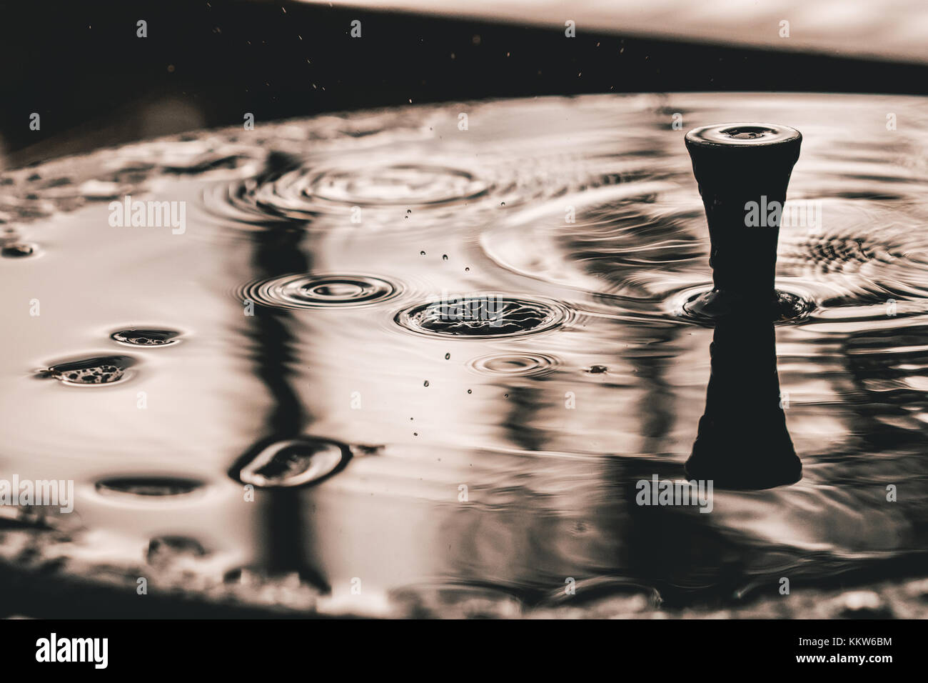 Summer rain up close Stock Photo - Alamy