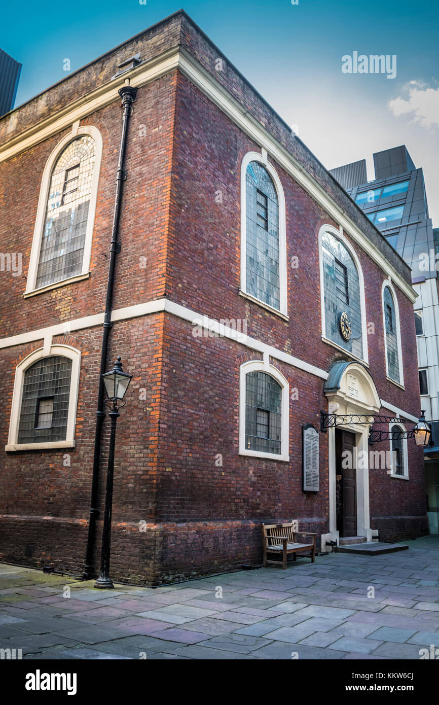 Bevis Marks Synagogue, Heneage Lane, London, EC3, UK Stock Photo - Alamy