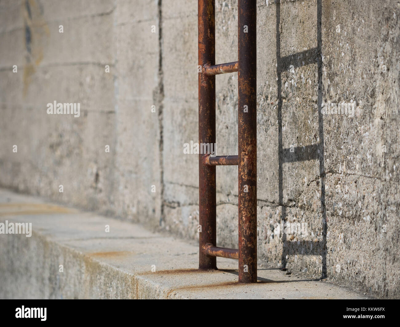 Ladder wall hi-res stock photography and images - Alamy