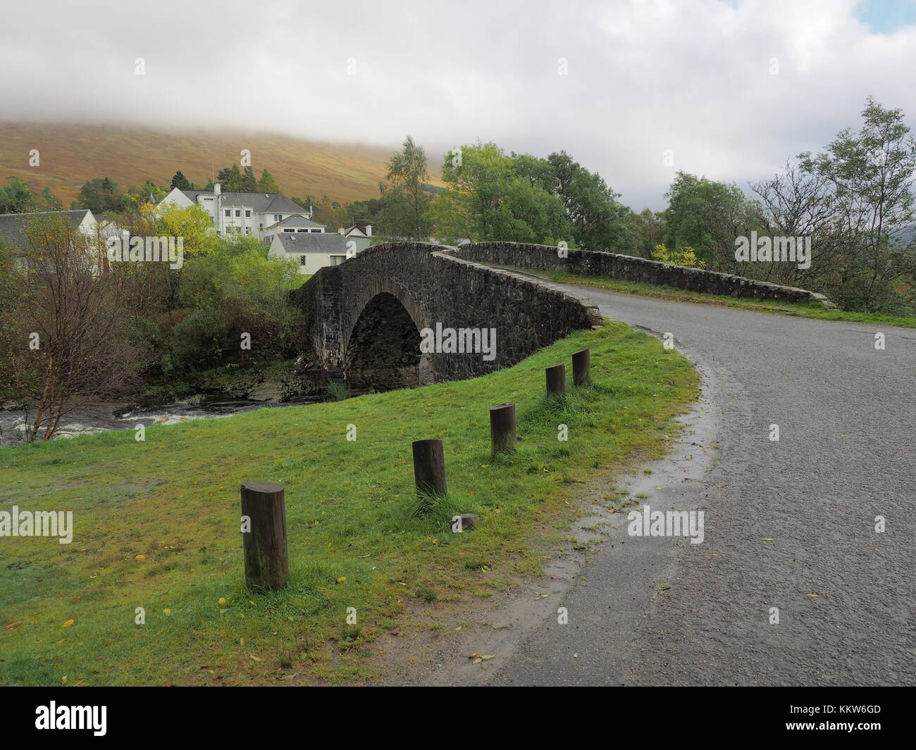 bridge of orchy, scotland Stock Photo - Alamy