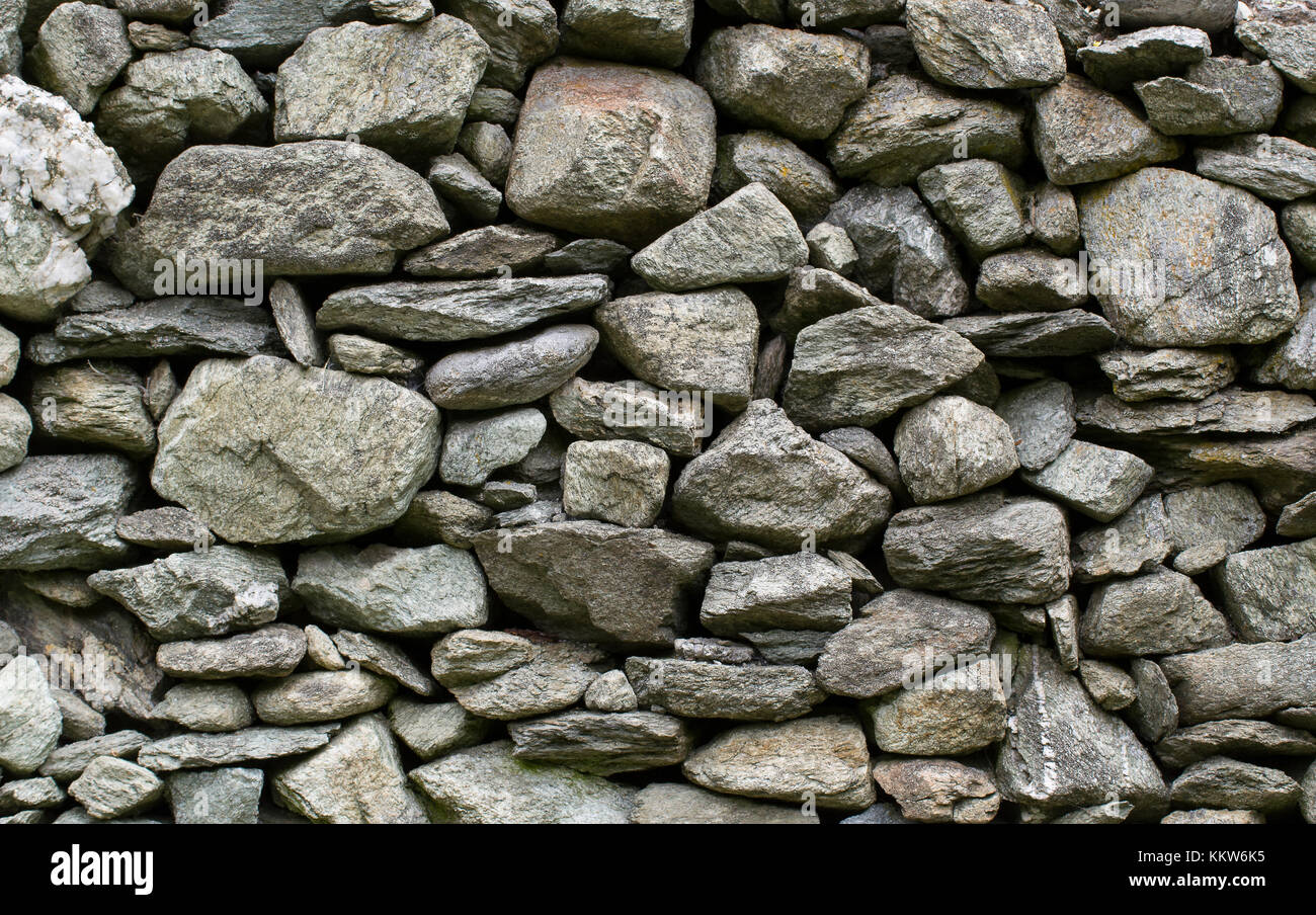 wall of stones piled on top of each other Stock Photo - Alamy
