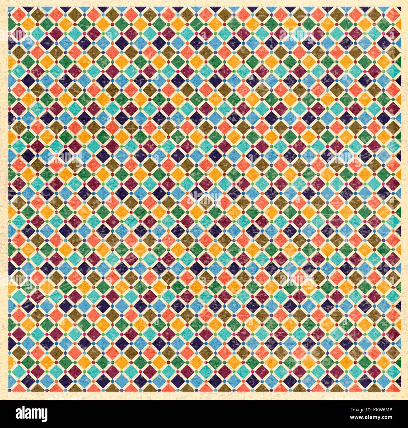 Digital pattern with Granada city tiles Stock Photo - Alamy