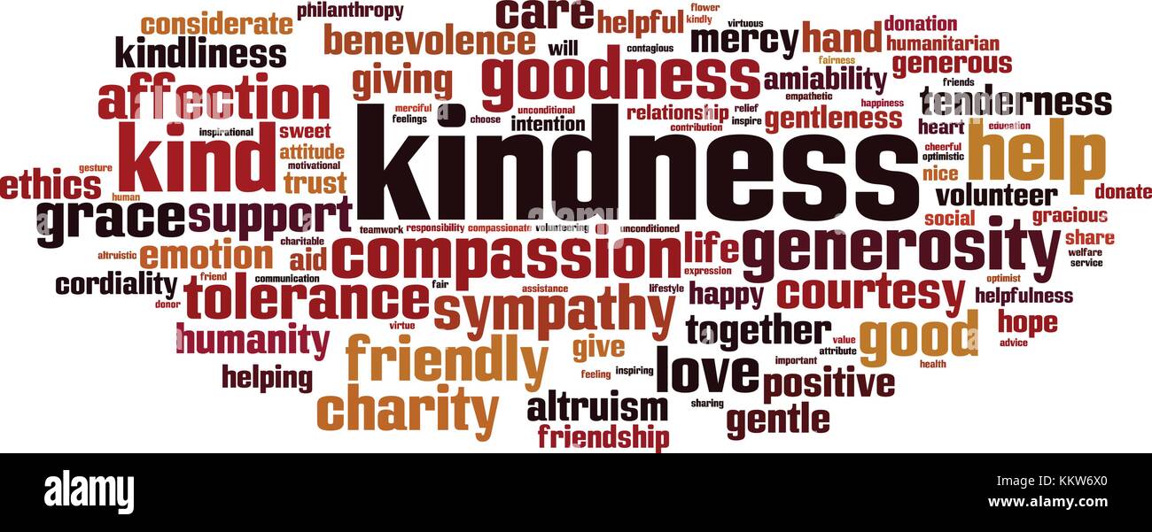 Kindness vectors hi-res stock photography and images - Alamy