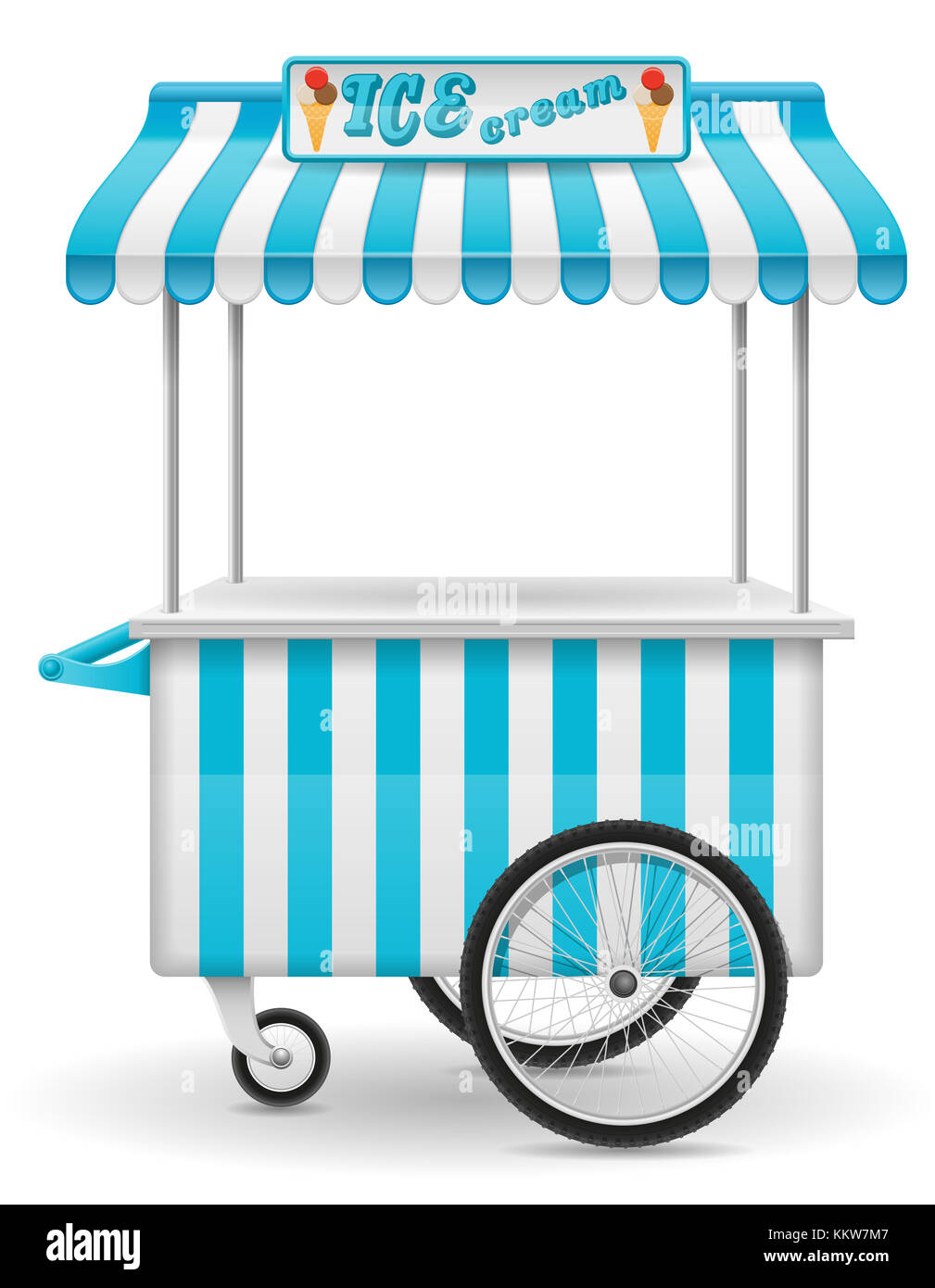 Ice Cream Cart Clipart