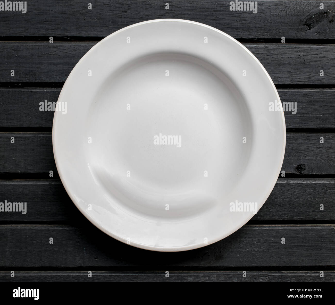 White ceramic plates hi-res stock photography and images - Alamy