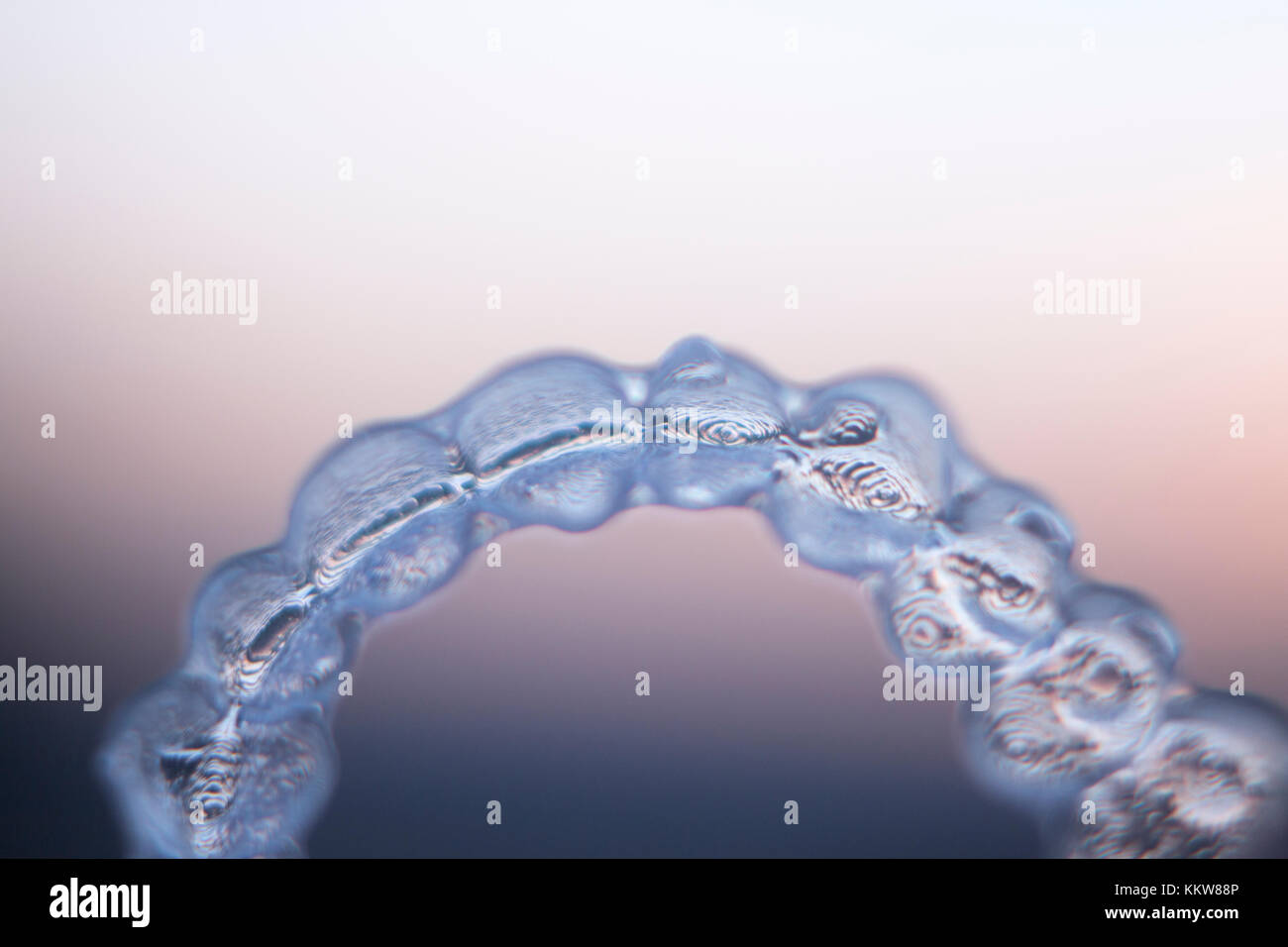 Invisible teeth dental tooth retainer aligner to straighten each tooth ...