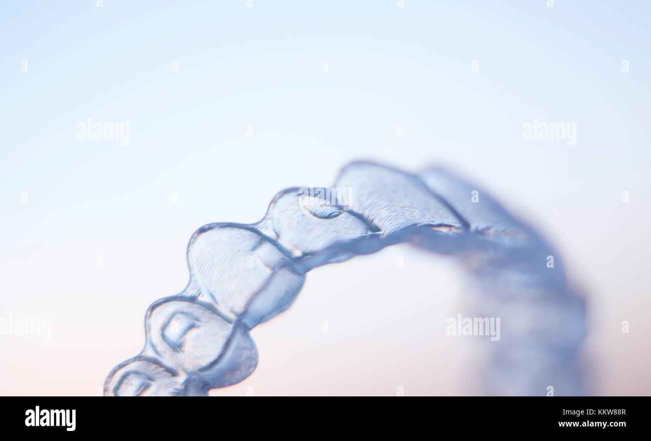 Invisible teeth dental tooth retainer aligner to straighten each tooth ...