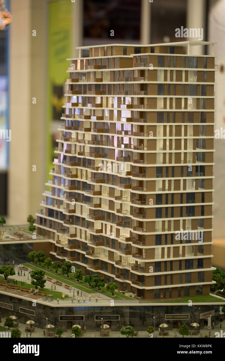 Model of Belgrade waterfront development project presented in Delta ...