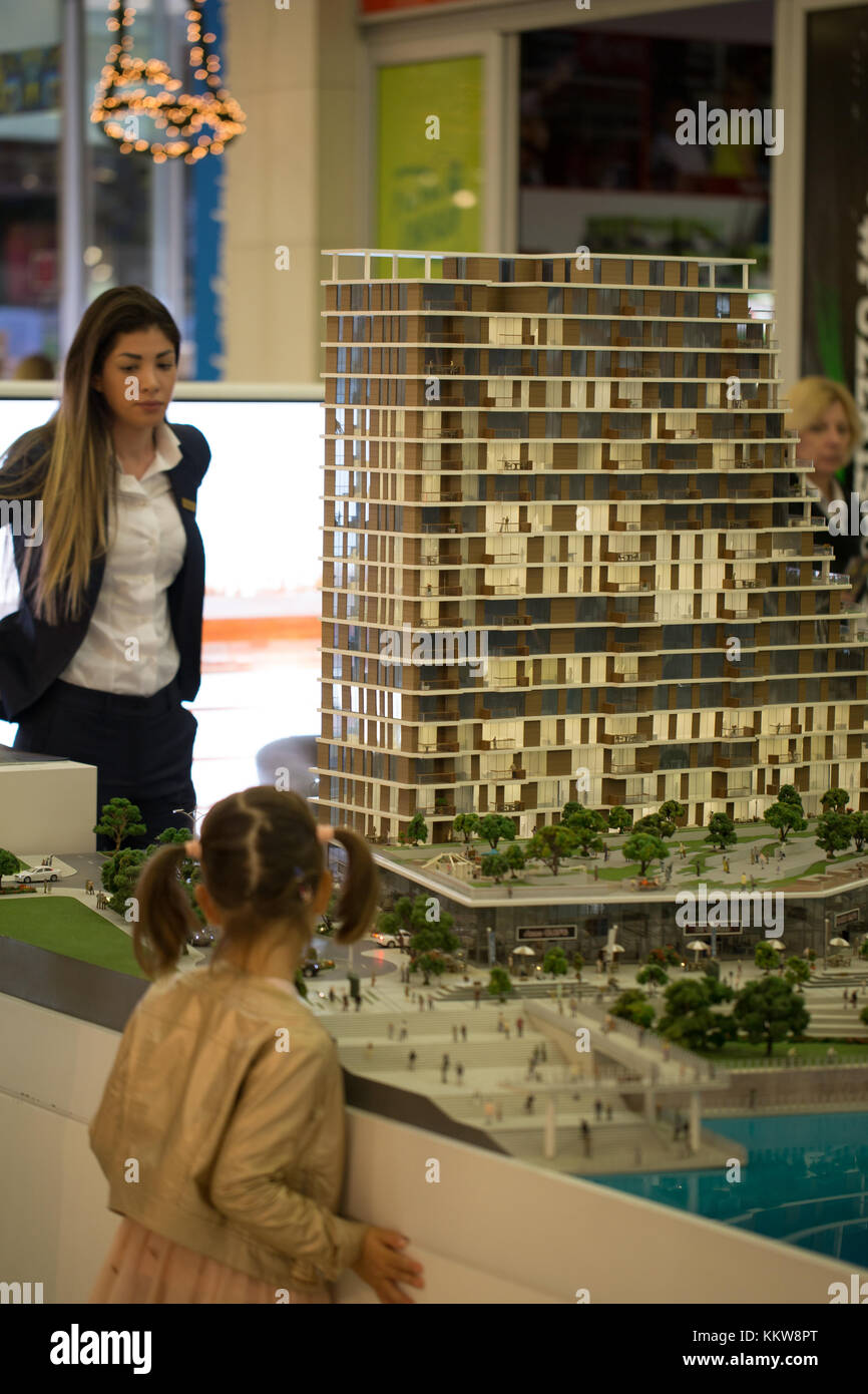 Model of Belgrade waterfront development project presented in Delta ...