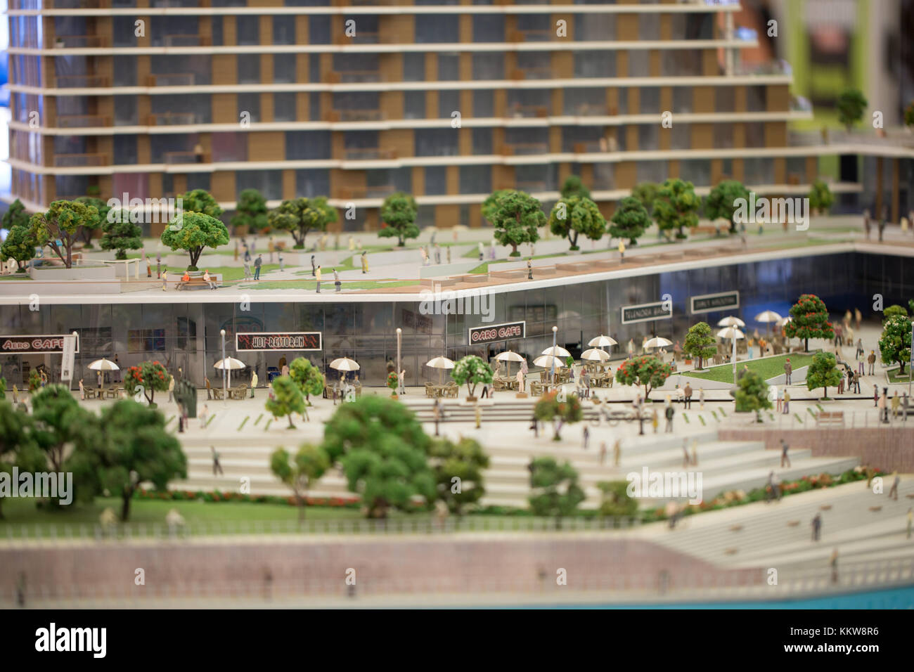 Model of Belgrade waterfront development project presented in Delta ...