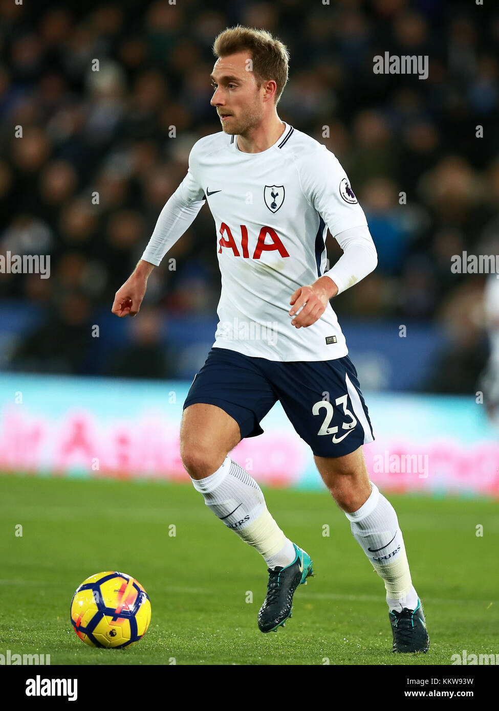 Tottenham Hotspur's Christian Eriksen during the Premier League match ...