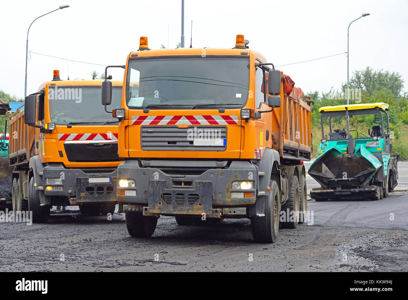 Road surfacing machine hi-res stock photography and images - Alamy