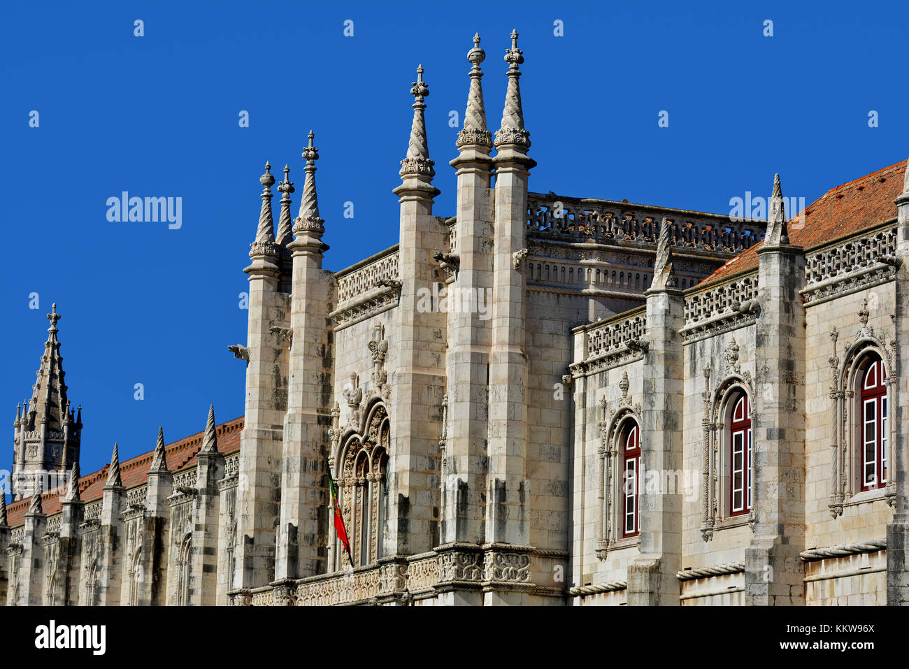 Jeronimos Monastery and Church of Santa Maria of Belem in Lisbon ...