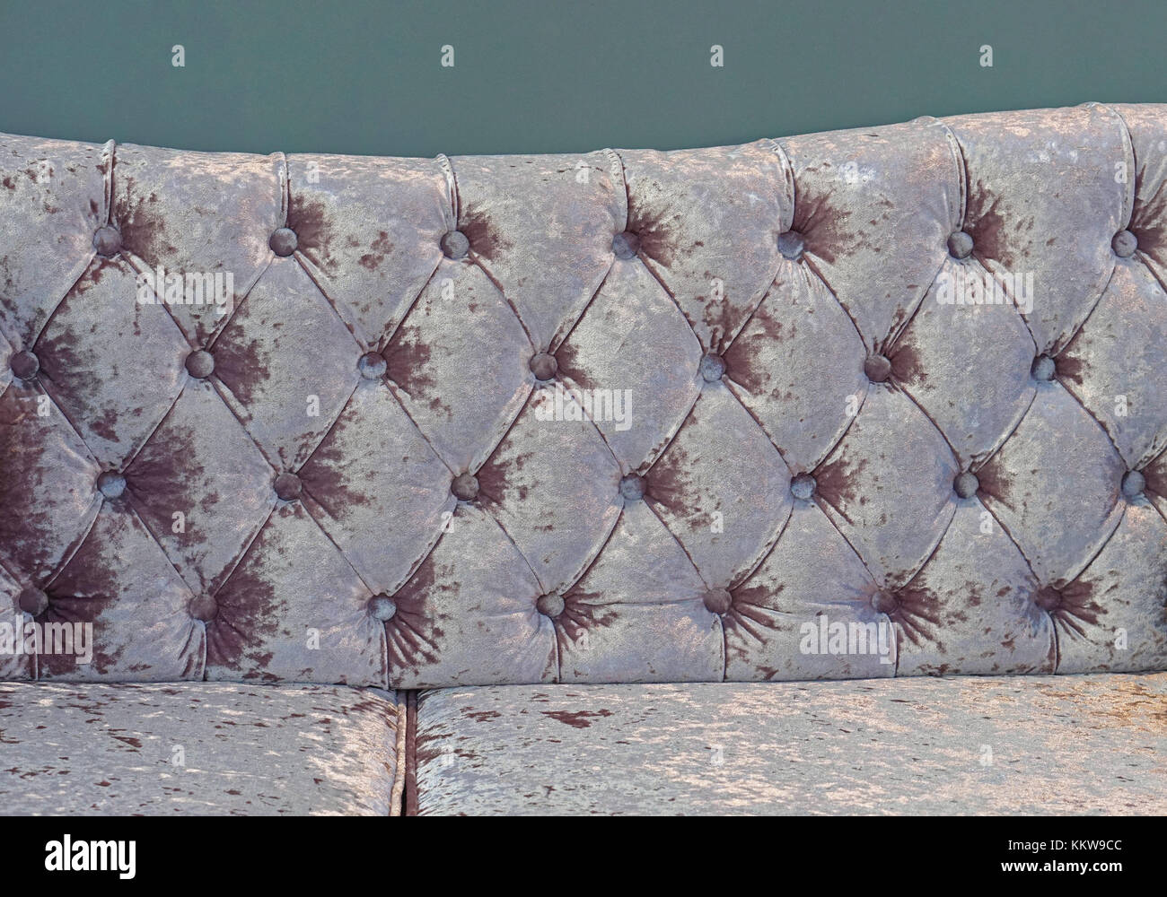 Plush sofa backrest upholstery pattern Stock Photo - Alamy
