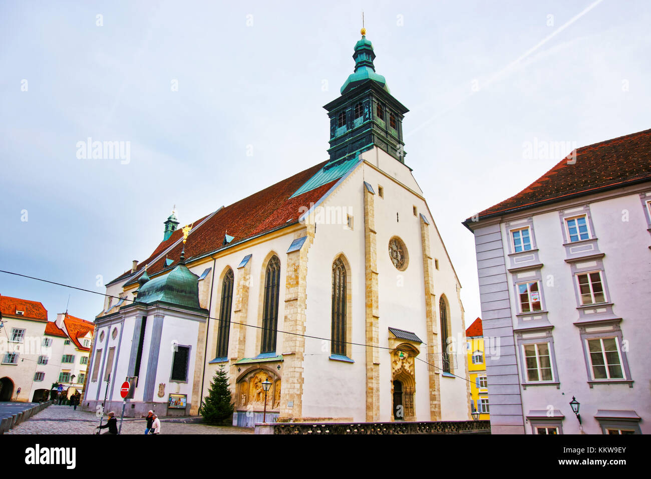 Graz cathedral hi-res stock photography and images - Alamy