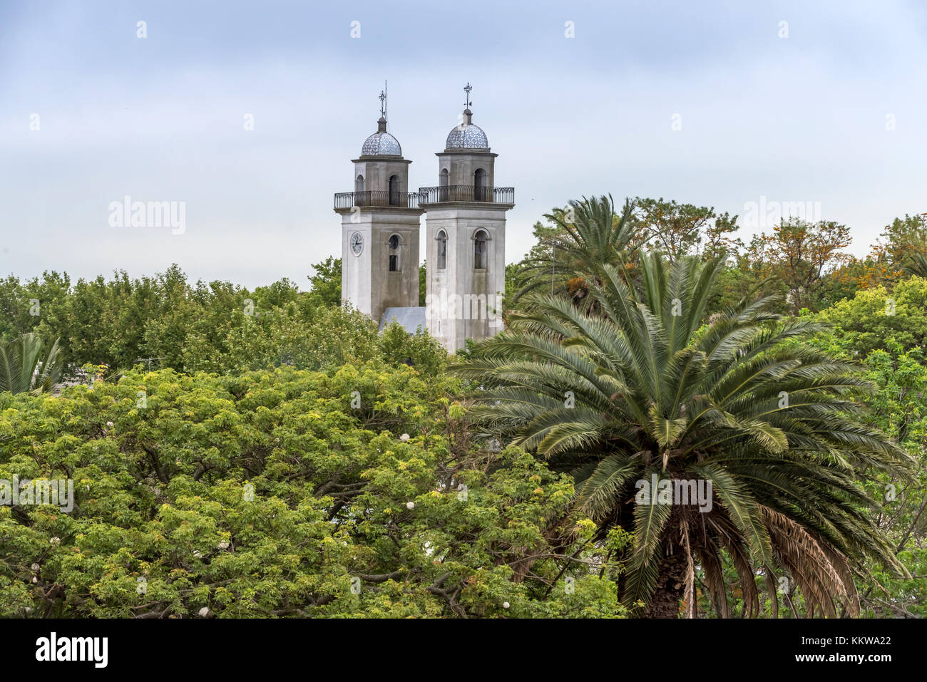 Classic Spanish colonial church in Colonia, Uruguay Stock Photo - Alamy