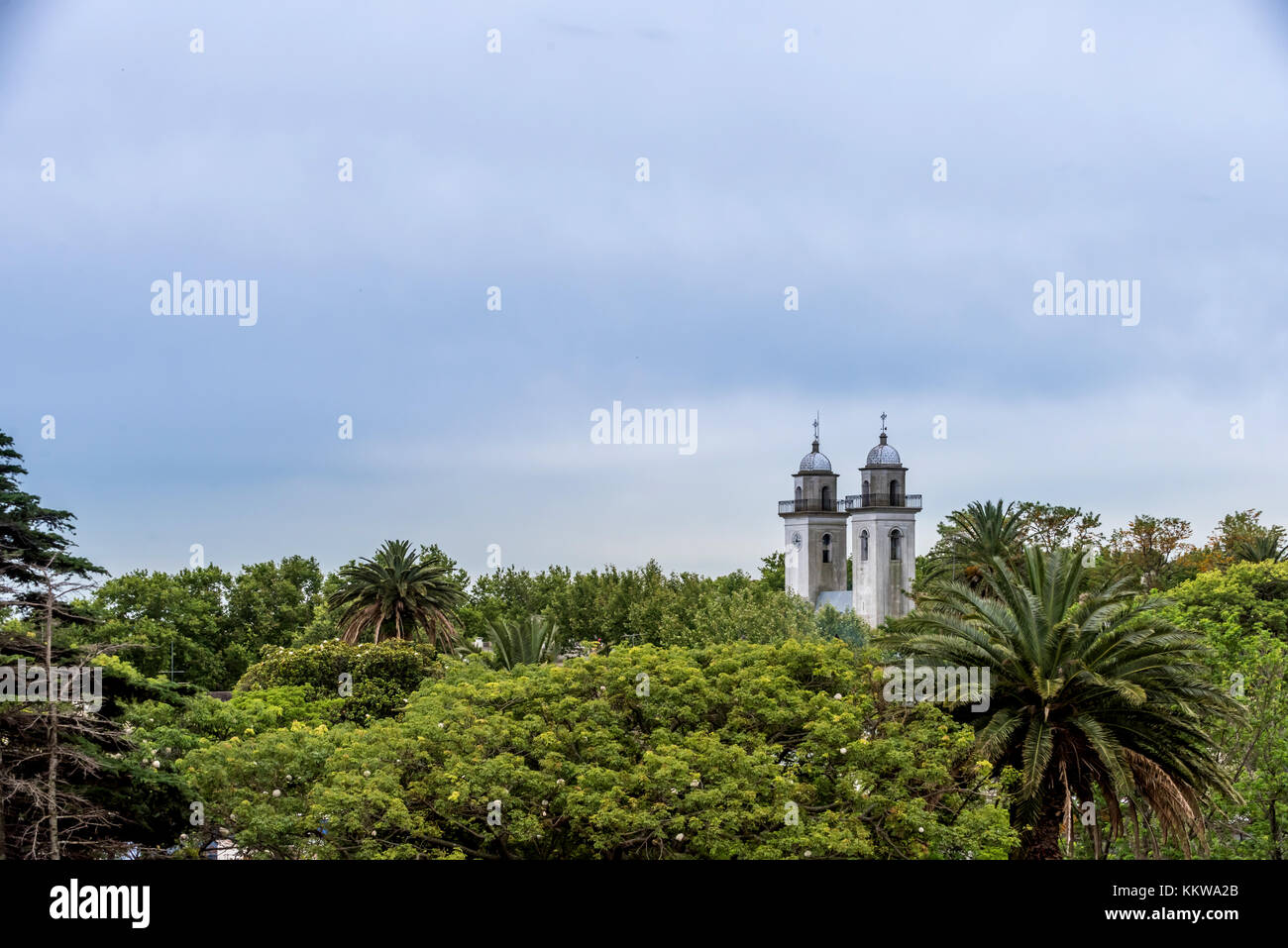 Classic Spanish colonial church in Colonia, Uruguay Stock Photo - Alamy
