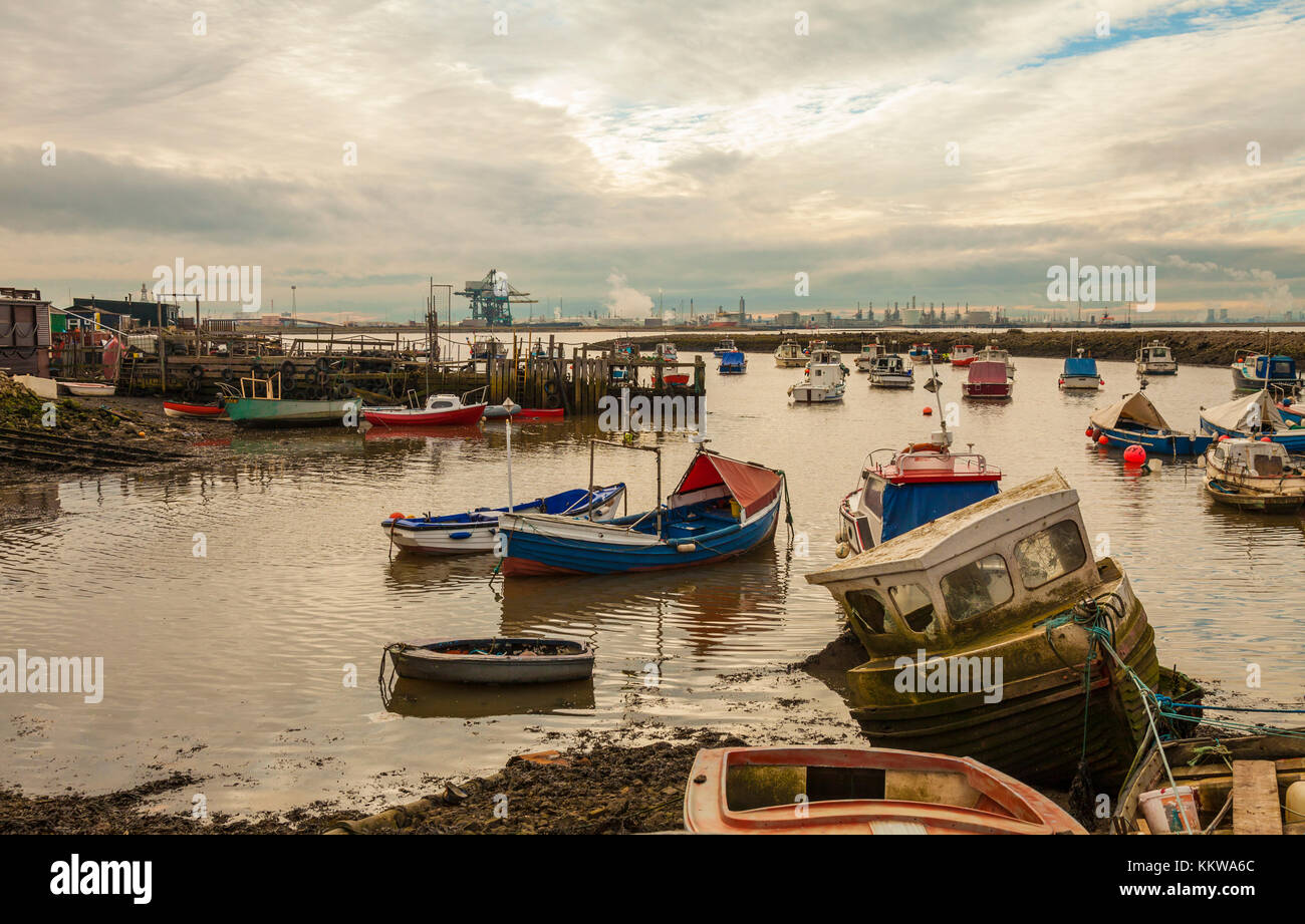 Paddys Hole harbour at Redcar,England,UK Stock Photo - Alamy
