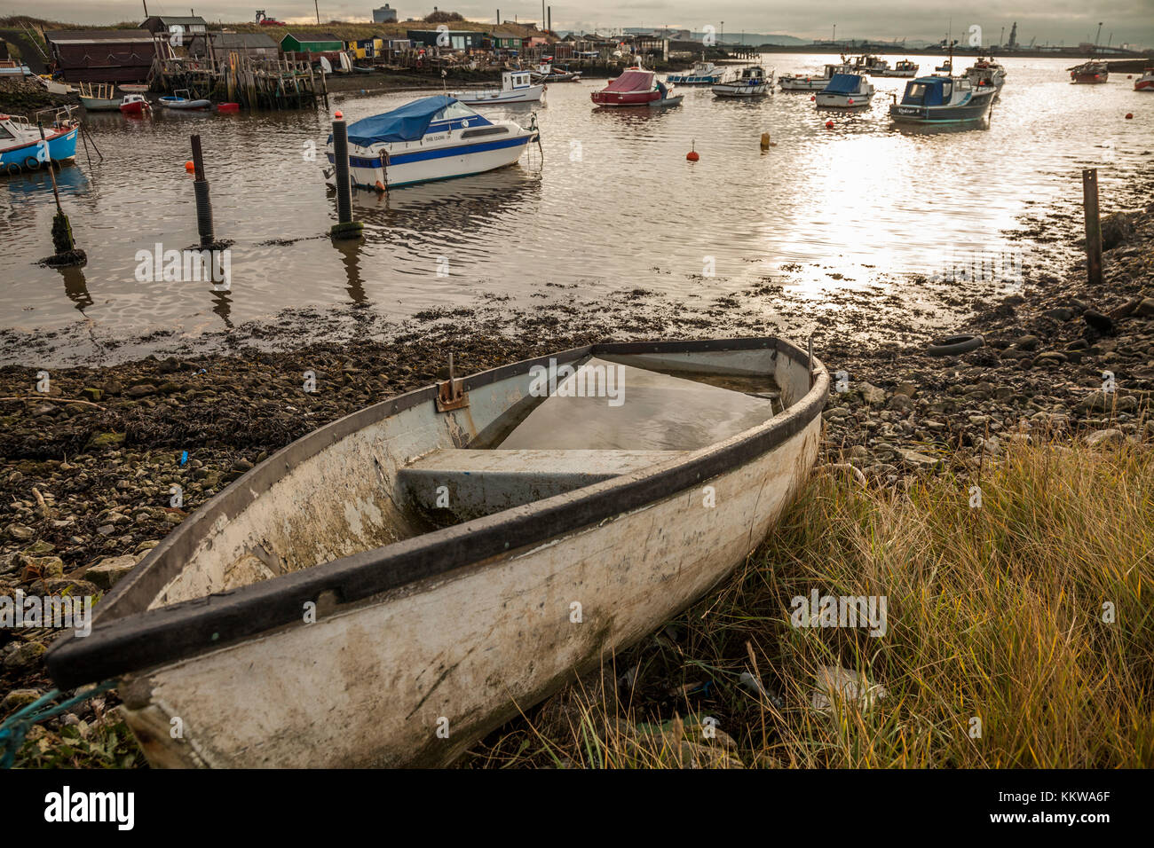 Paddys Hole harbour at Redcar,England,UK Stock Photo - Alamy