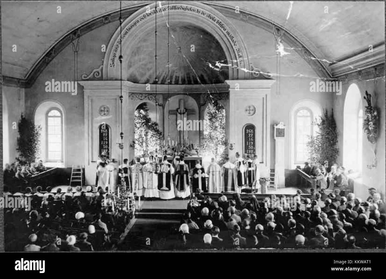 Bankeryd Church, located in Sweden, is a historically significant ...