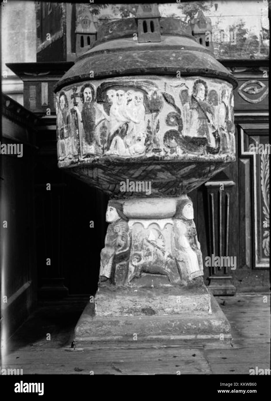 Bro Church, located in Sweden, is a notable religious building with ...