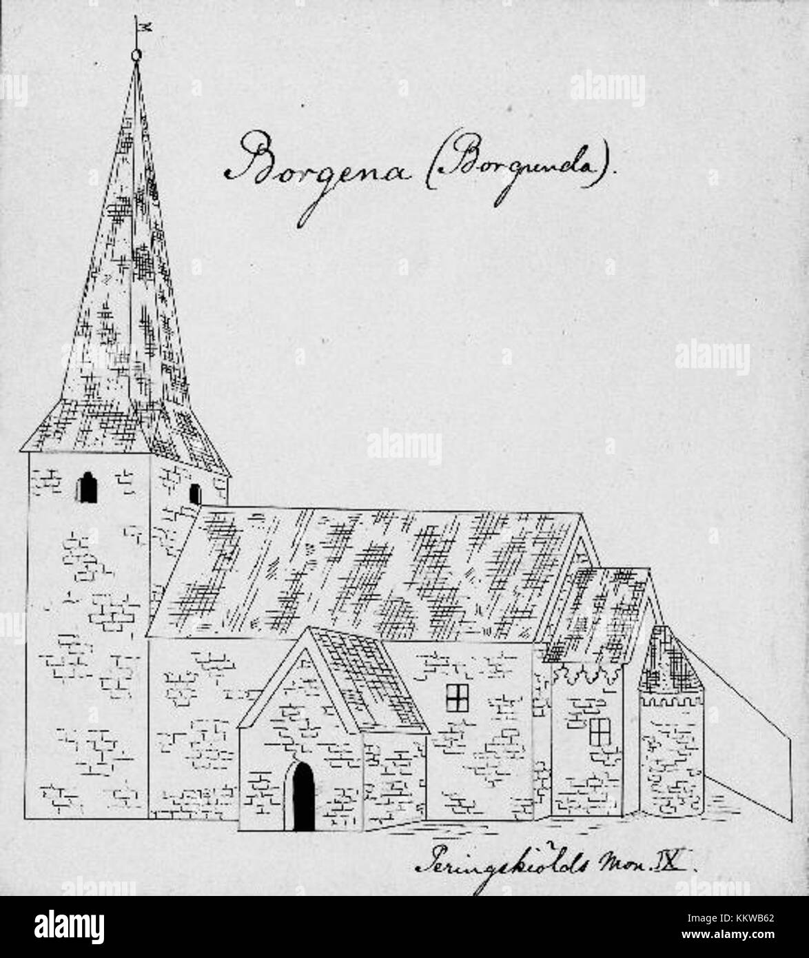Borgunda Church (Borgunda kyrka) in Sweden is a historic wooden church ...