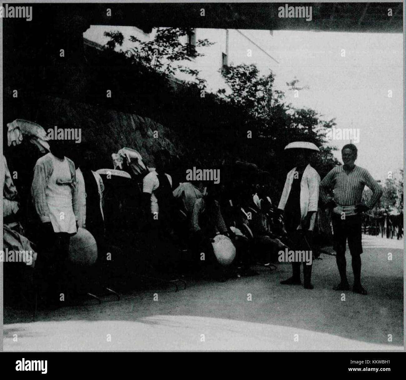 The Korean rickshaw is a traditional form of transport used in Korea ...