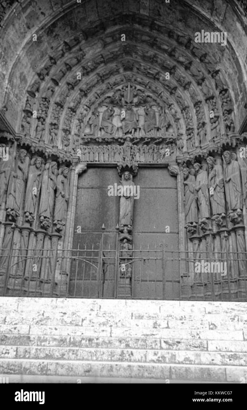 Chartres Cathedral, located in France, is renowned for its stunning ...
