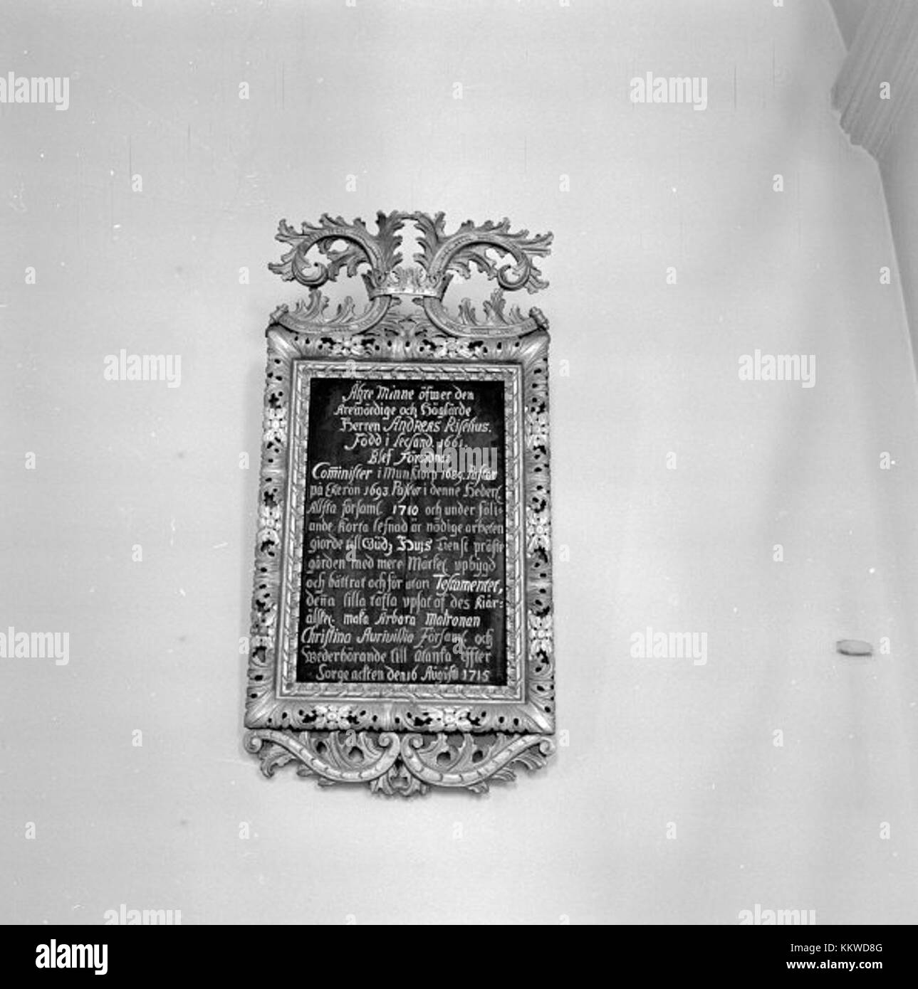 Alfta Church, a historic church in Sweden, is recognized for its ...