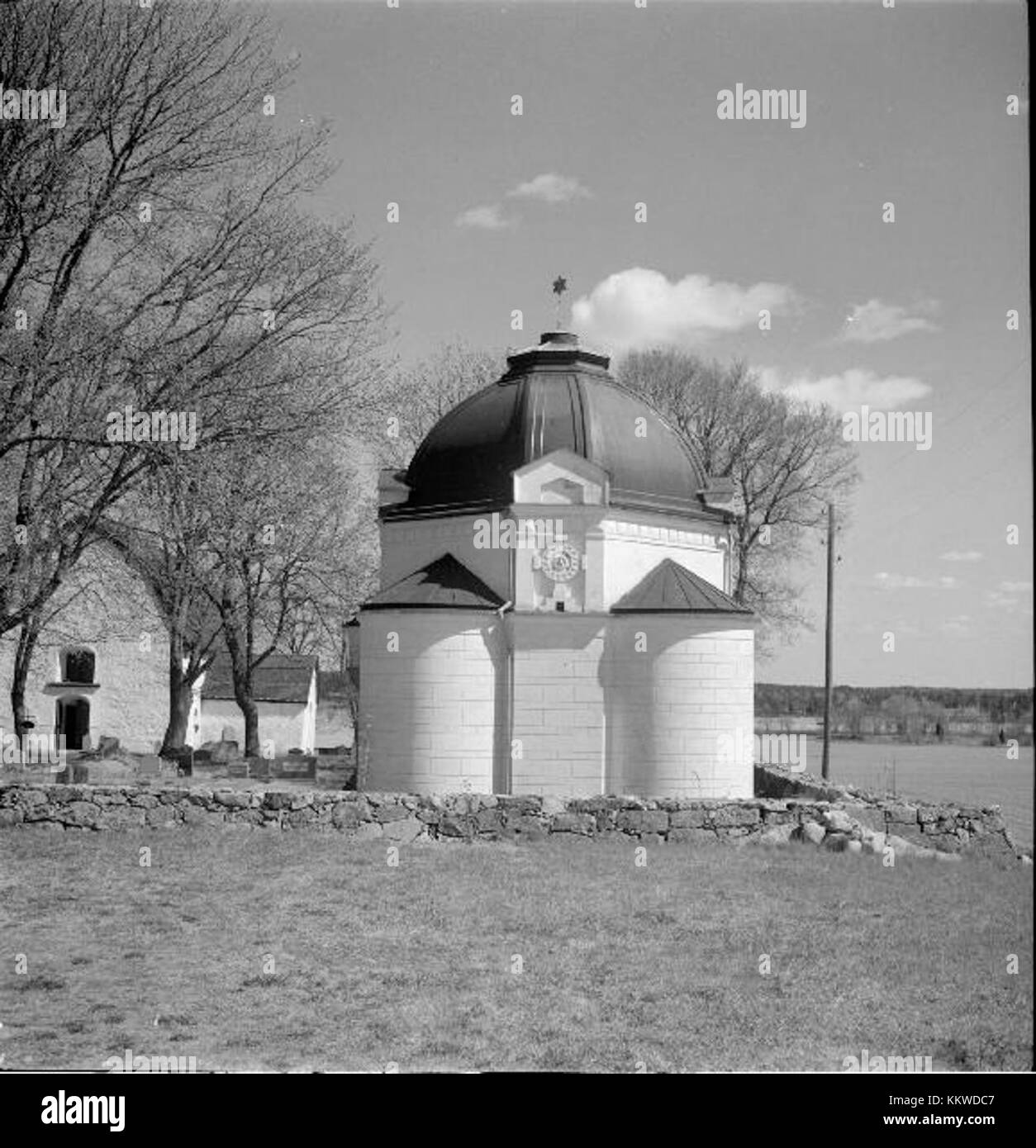 Bro Church in Sweden, a historic structure and cultural landmark, known ...