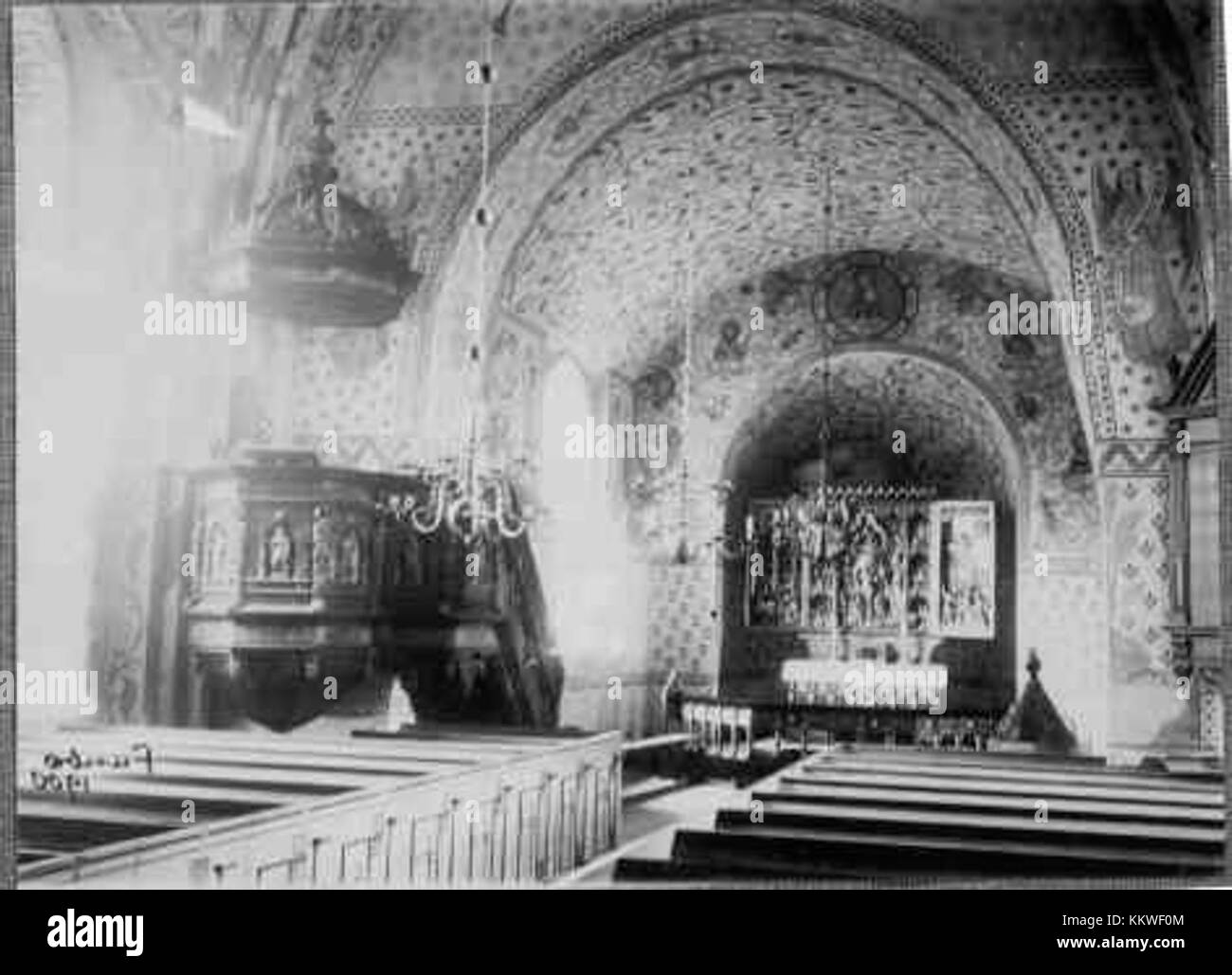 Funbo kyrka, located in Sweden, is a historic church with notable ...