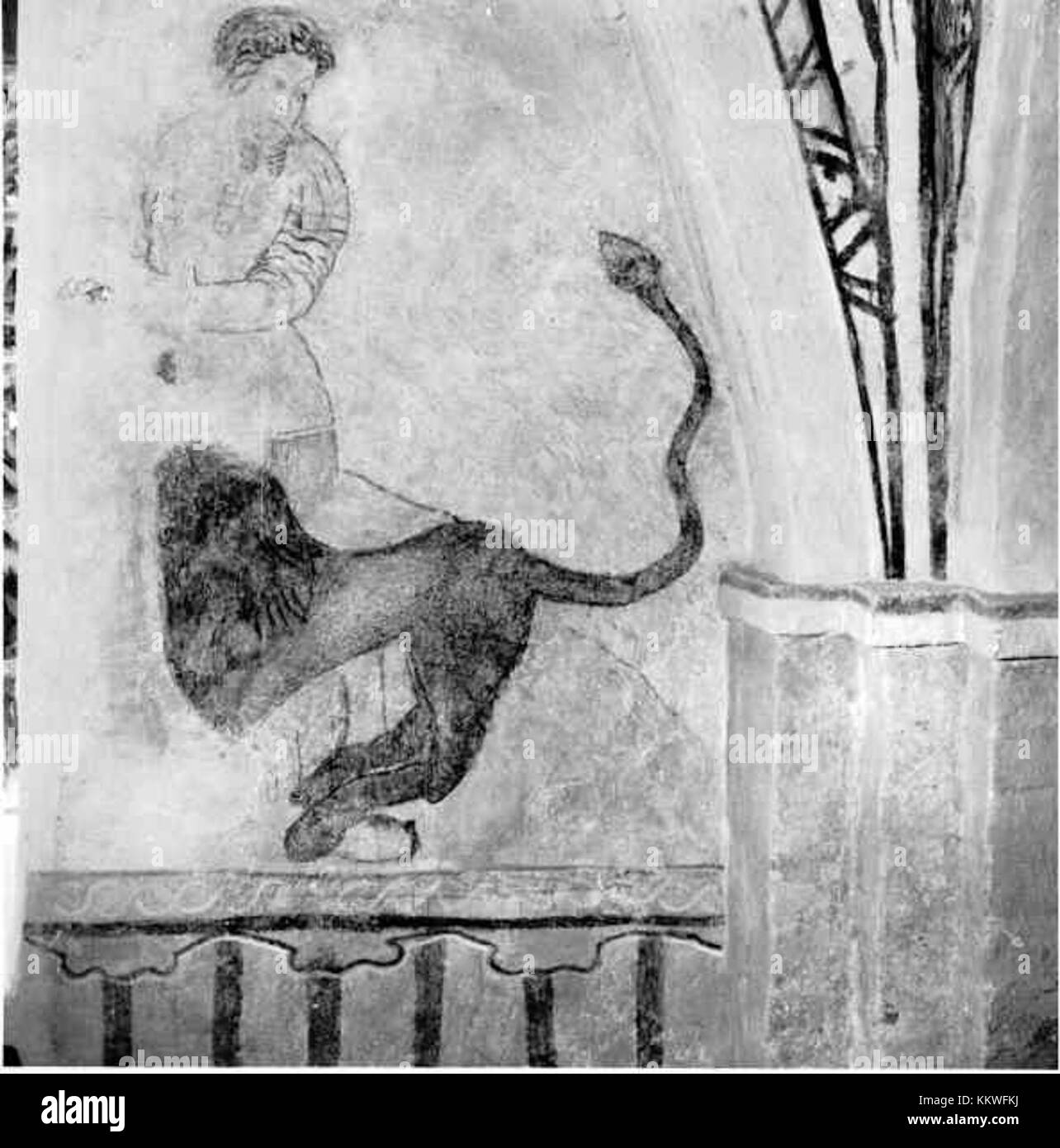 A photograph of Allerum Church in Sweden, showcasing its historical and ...